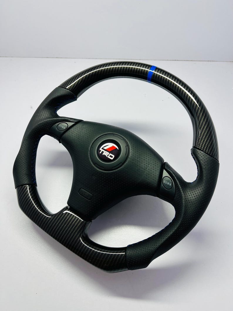 Toyota Trd Customize Carbon Fiber Steering Wheel MK4 CELICA MR2 MR-S ...
