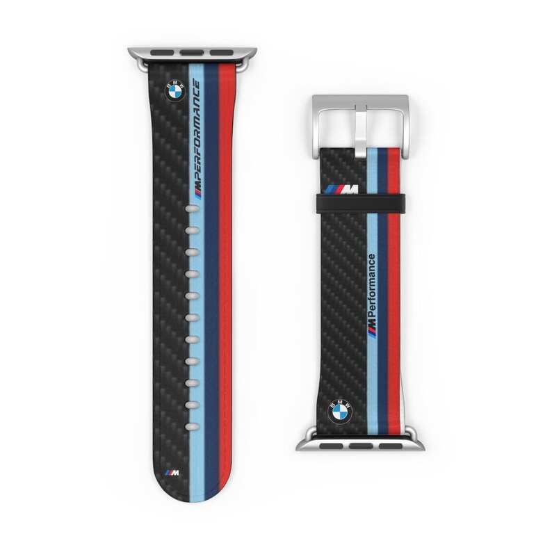 BMW M Performance Watch Band, Sporty Watch Strap, Unique Gift for Car ...