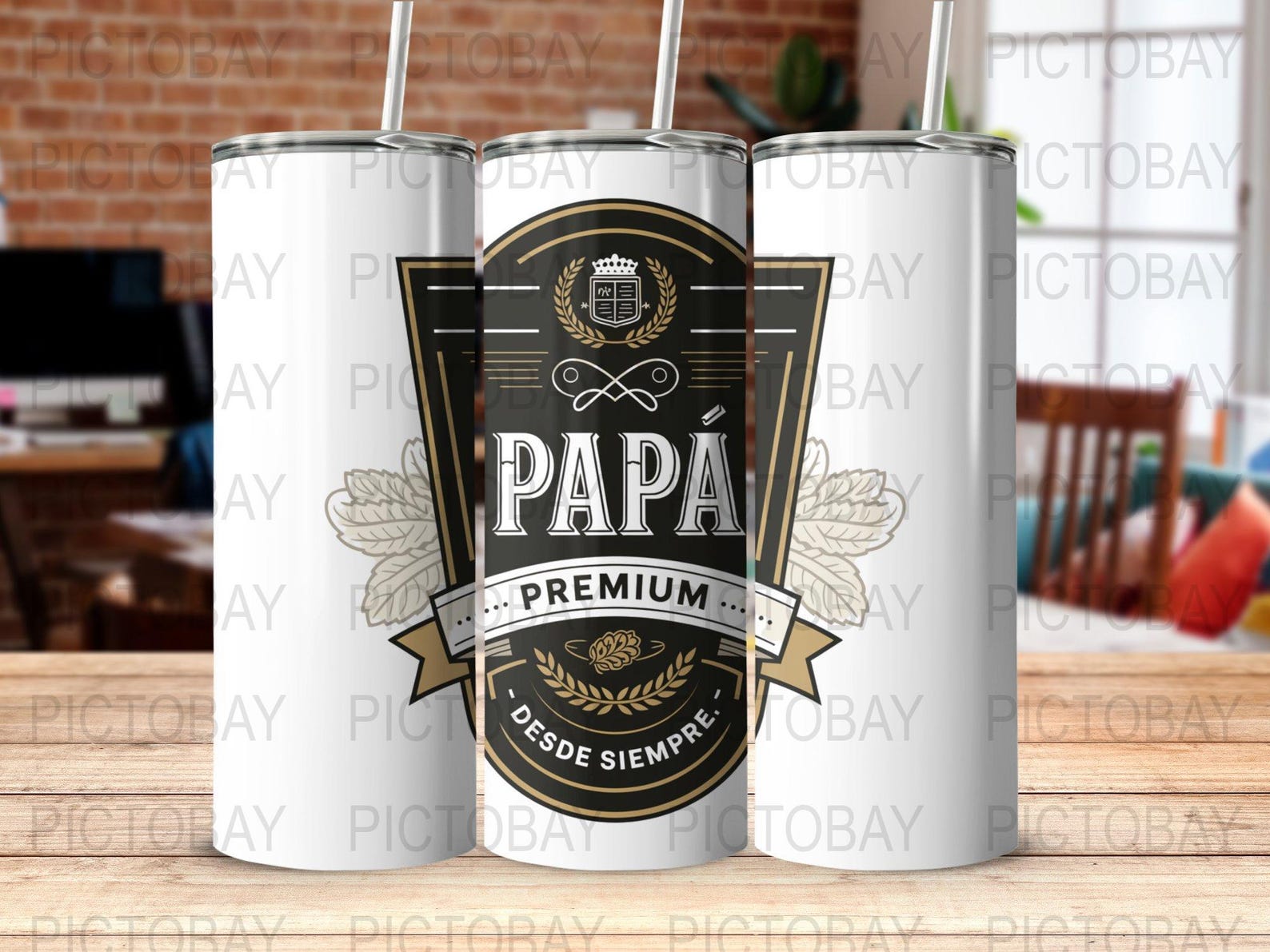 Dia Del Padre Beer Labels SVG PNG Digital Download | Father's Day Party ...