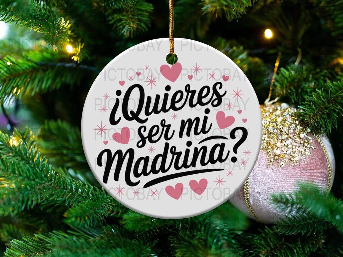 Madrina Proposal Gift SVG PNG | Digital Madrina Proposal | Godmother ...