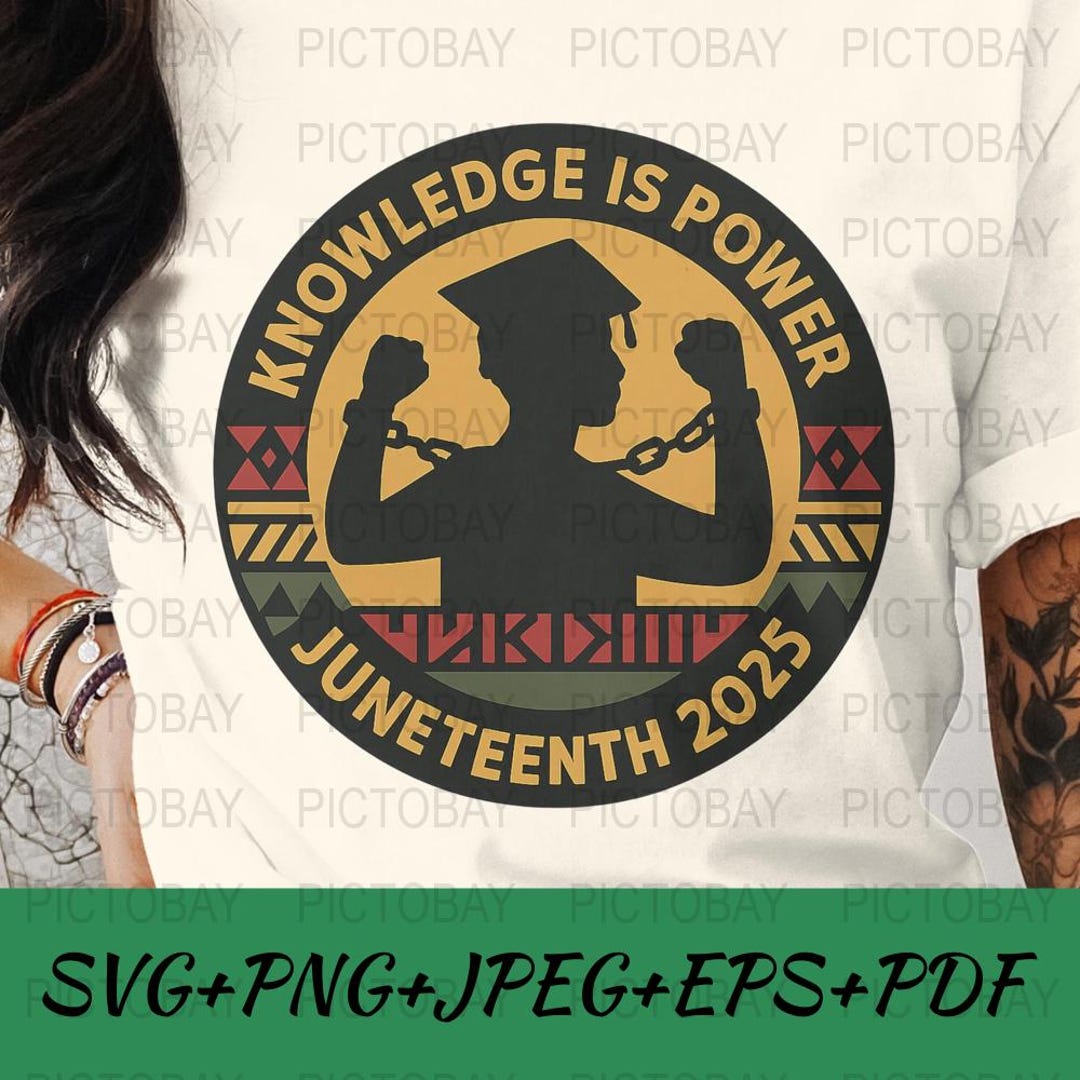 Juneteenth Graduation PNG SVG, Black Pride Digital Download, Class of ...