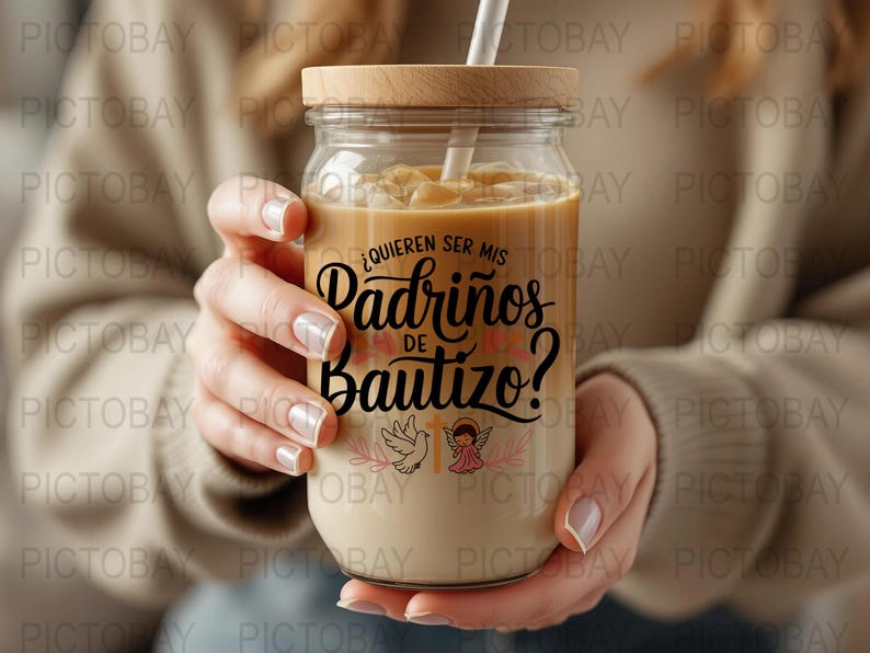 Quieren Ser Mis Padrinos De Bautizo SVG | Digital Download | Godparents ...