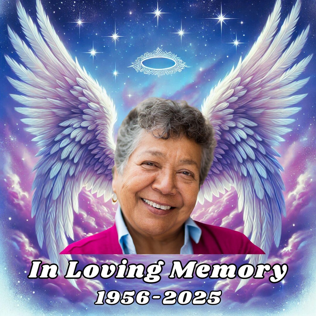 In Loving Memory Digital Print - Memorial Art Print - Celebration of ...
