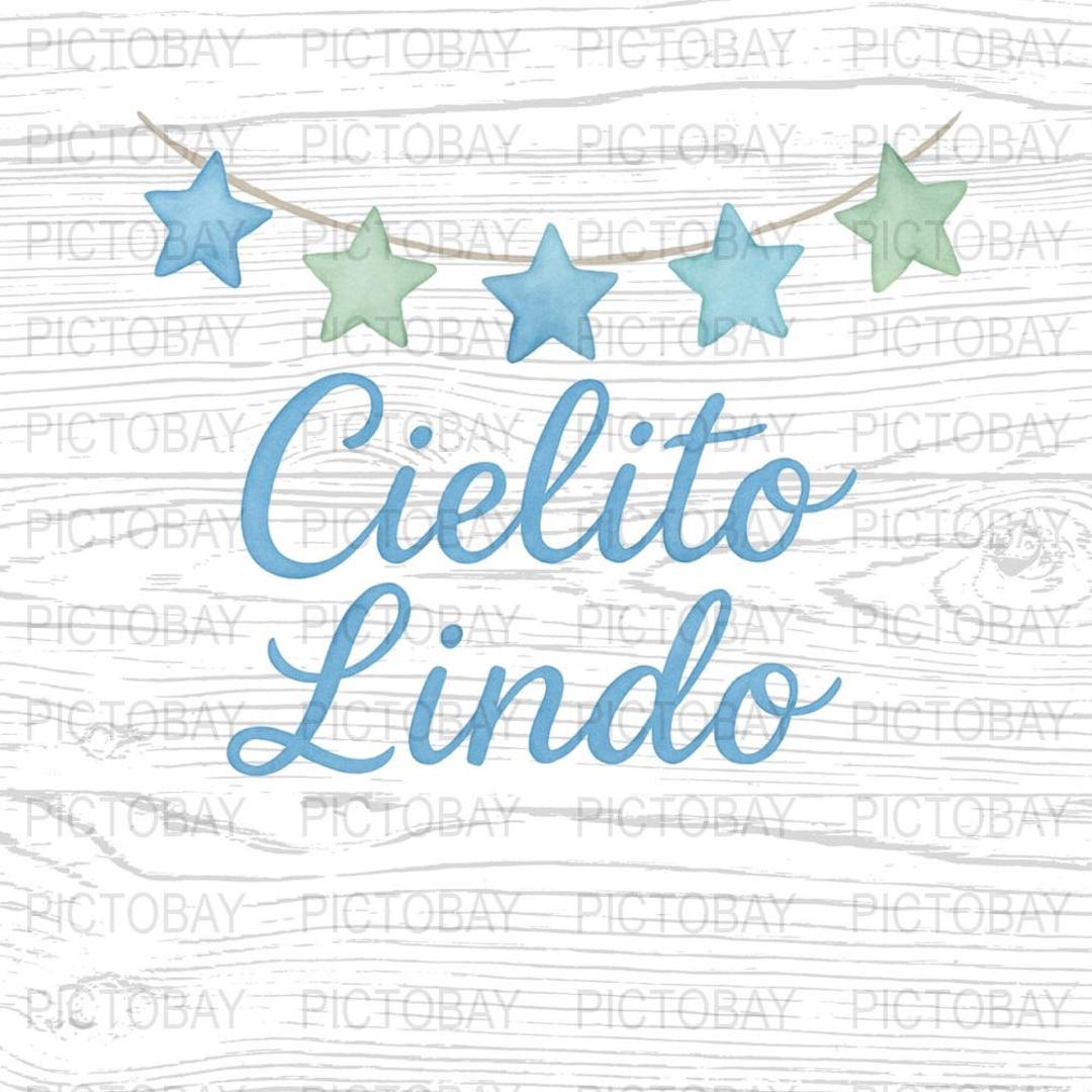 Cielito Lindo PNG, Baby Baptism, 1st Birthday, Baby Shower (digital ...