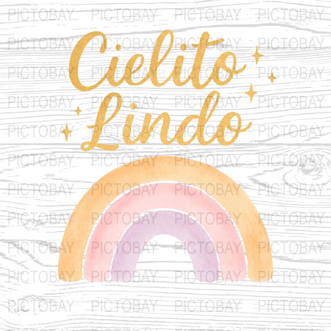 Cielito Lindo PNG for Baby Girl Baptism, 1st Birthday, Baby Shower ...