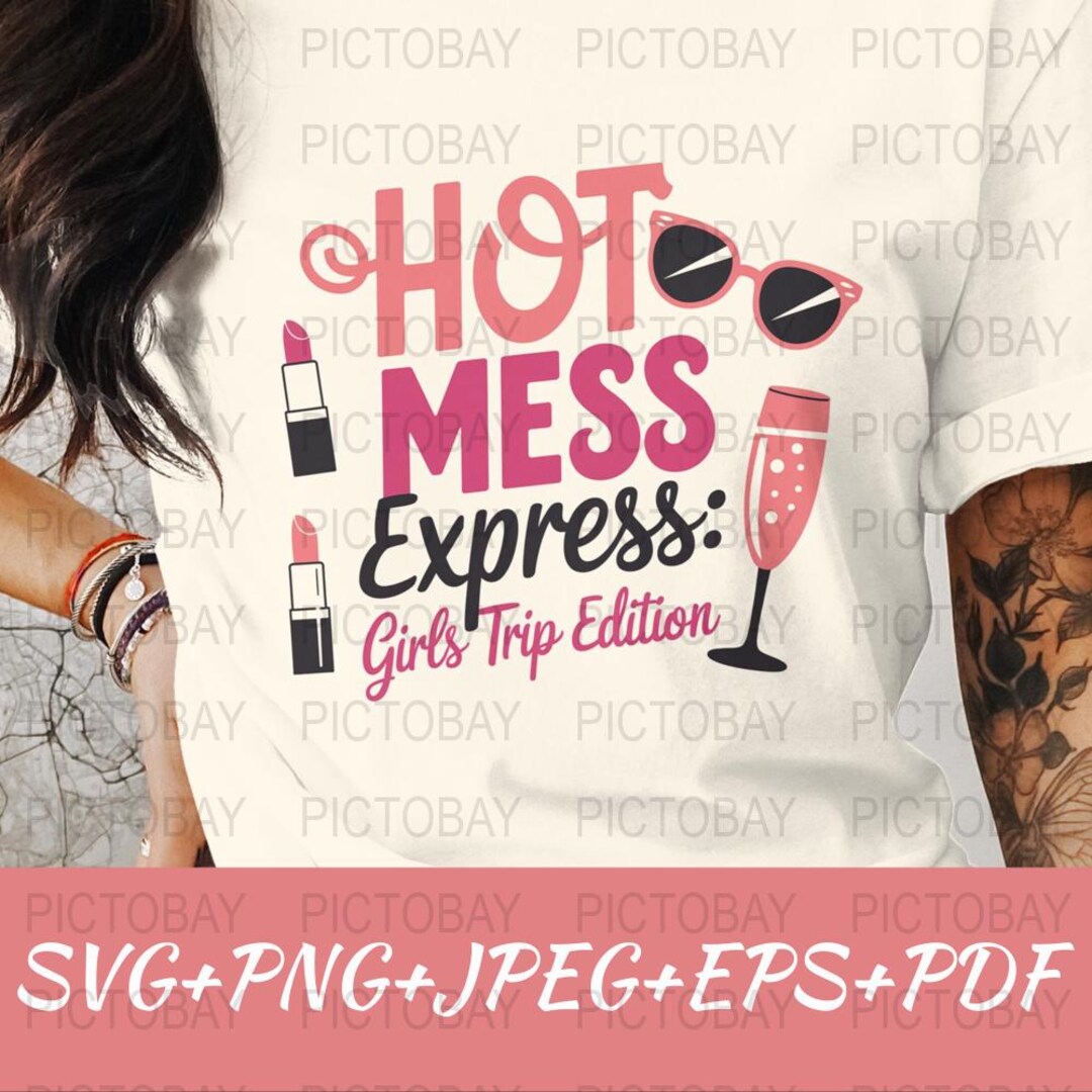 Girls Trip PNG SVG Digital Download | Bachelorette Party Clipart ...