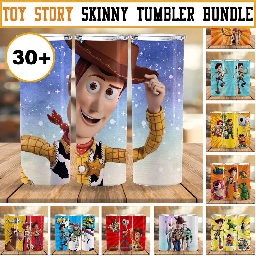 30+ Toy Story Tumbler Wrap Bundle, 20oz Skinny Tumbler Wrap Design ...