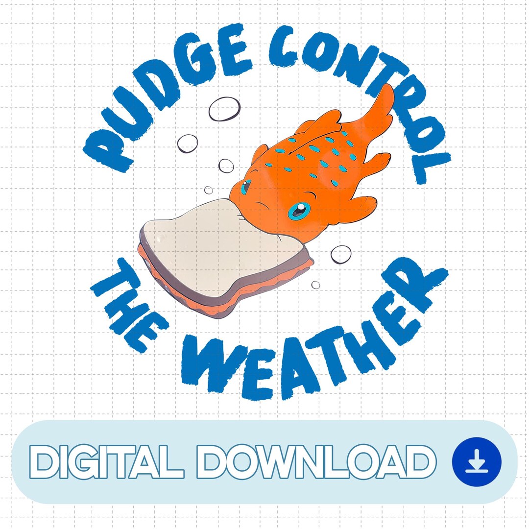 Lilo and Stitch Pudge Controls the Weather Png Disneyland Fish Pudge ...