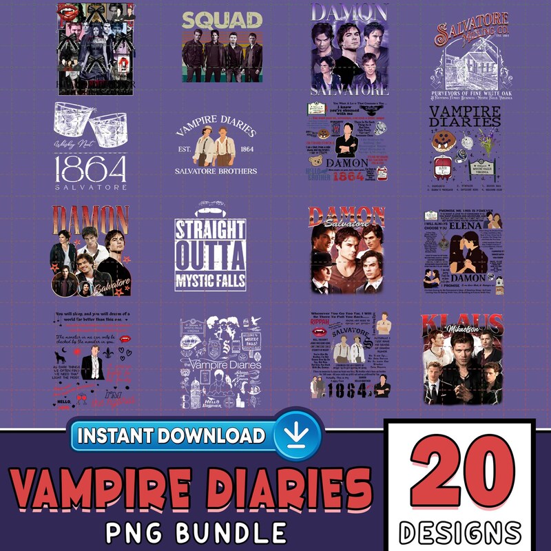 Tvd Svg - Etsy Australia