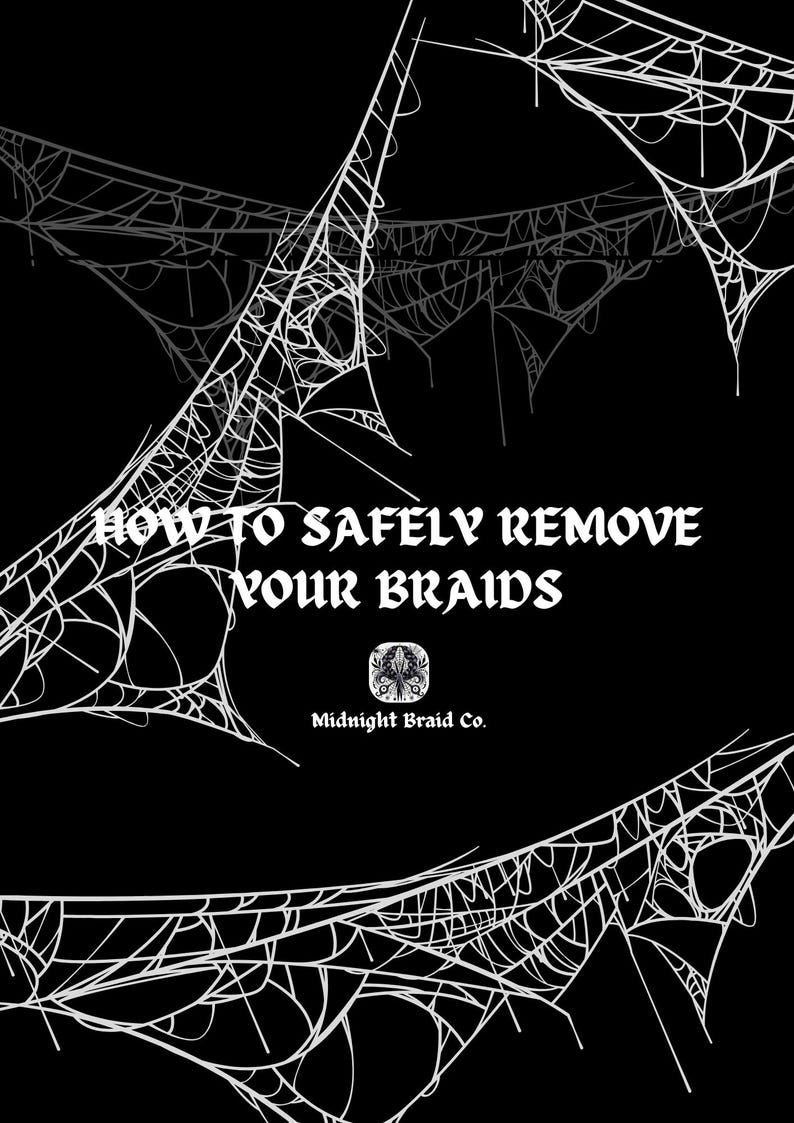How to Safely Remove Your Braids - Etsy