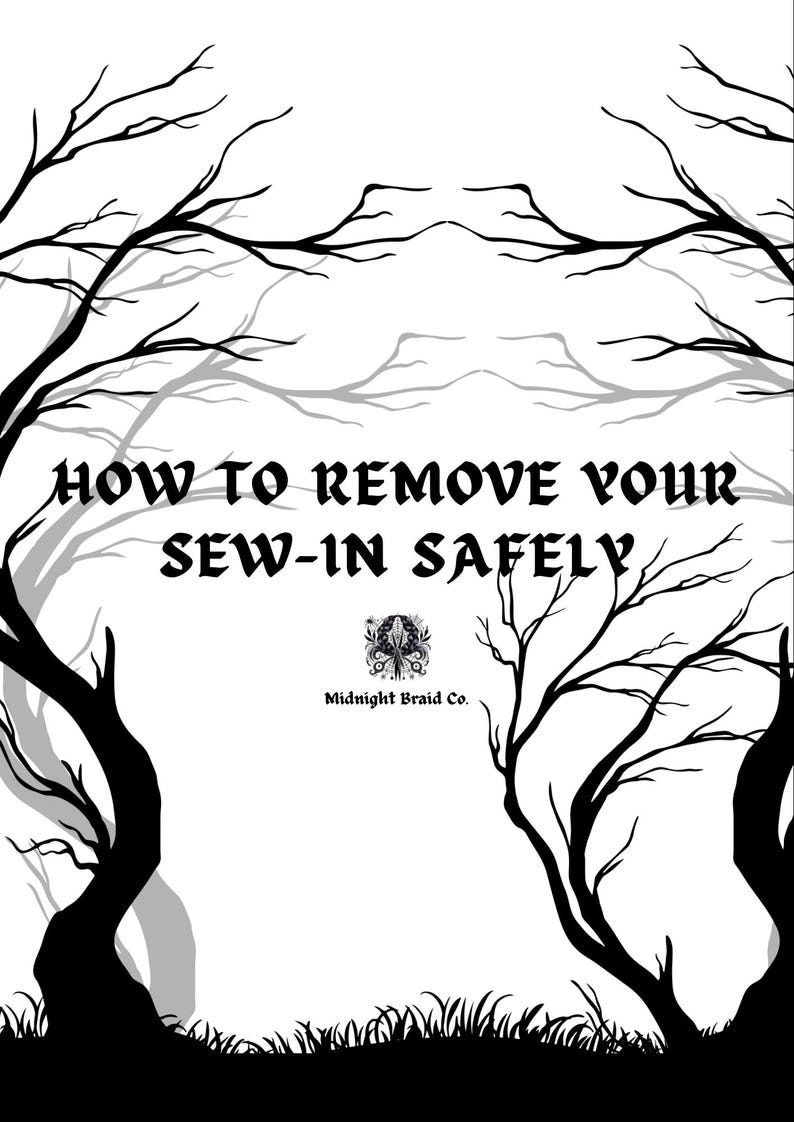 How to Remove Your Sew-in Safely - Etsy