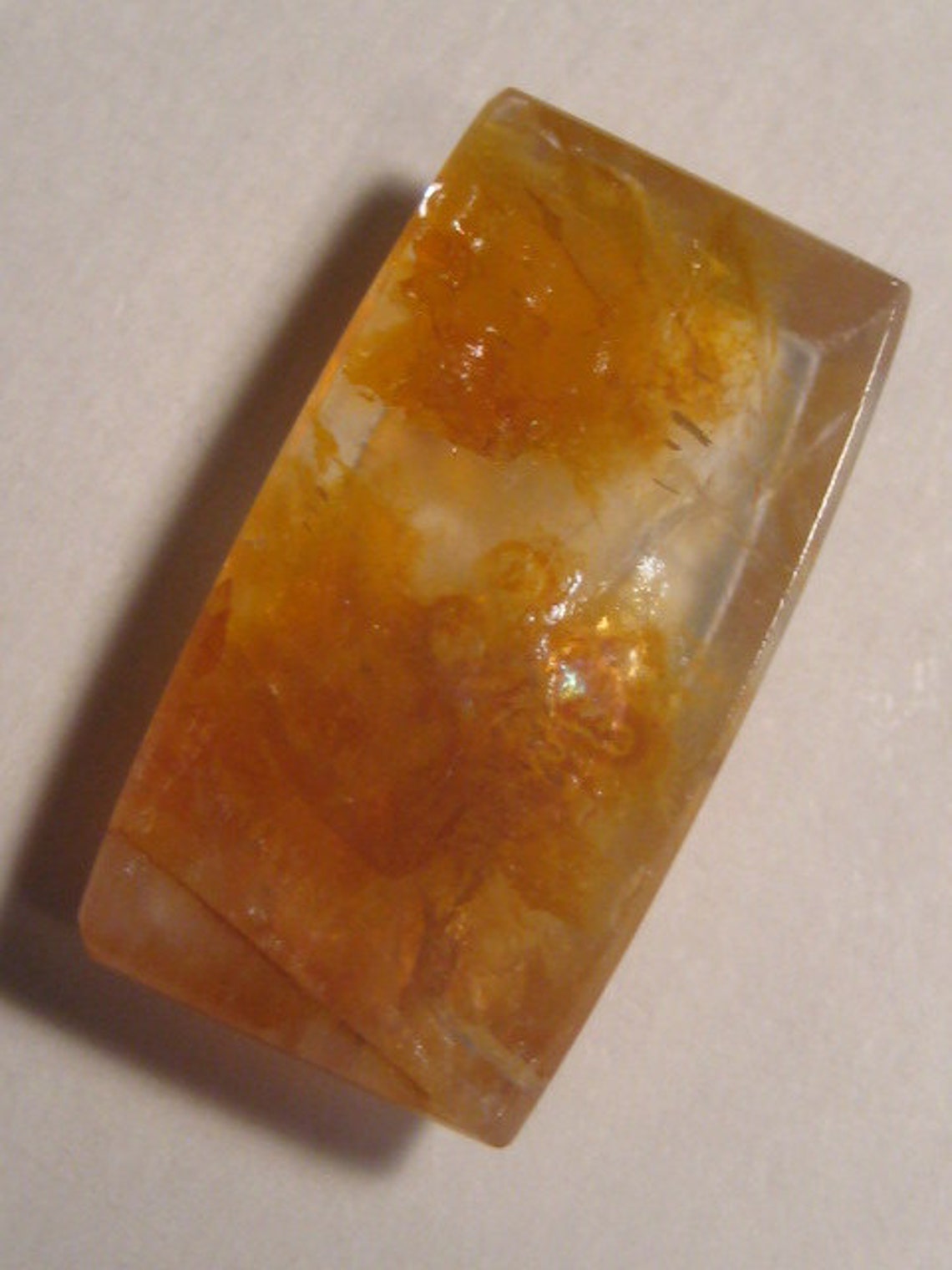 Limonite Iron in Quartz ....... Rare Gemstone ... 25 X 13 X 5 - Etsy