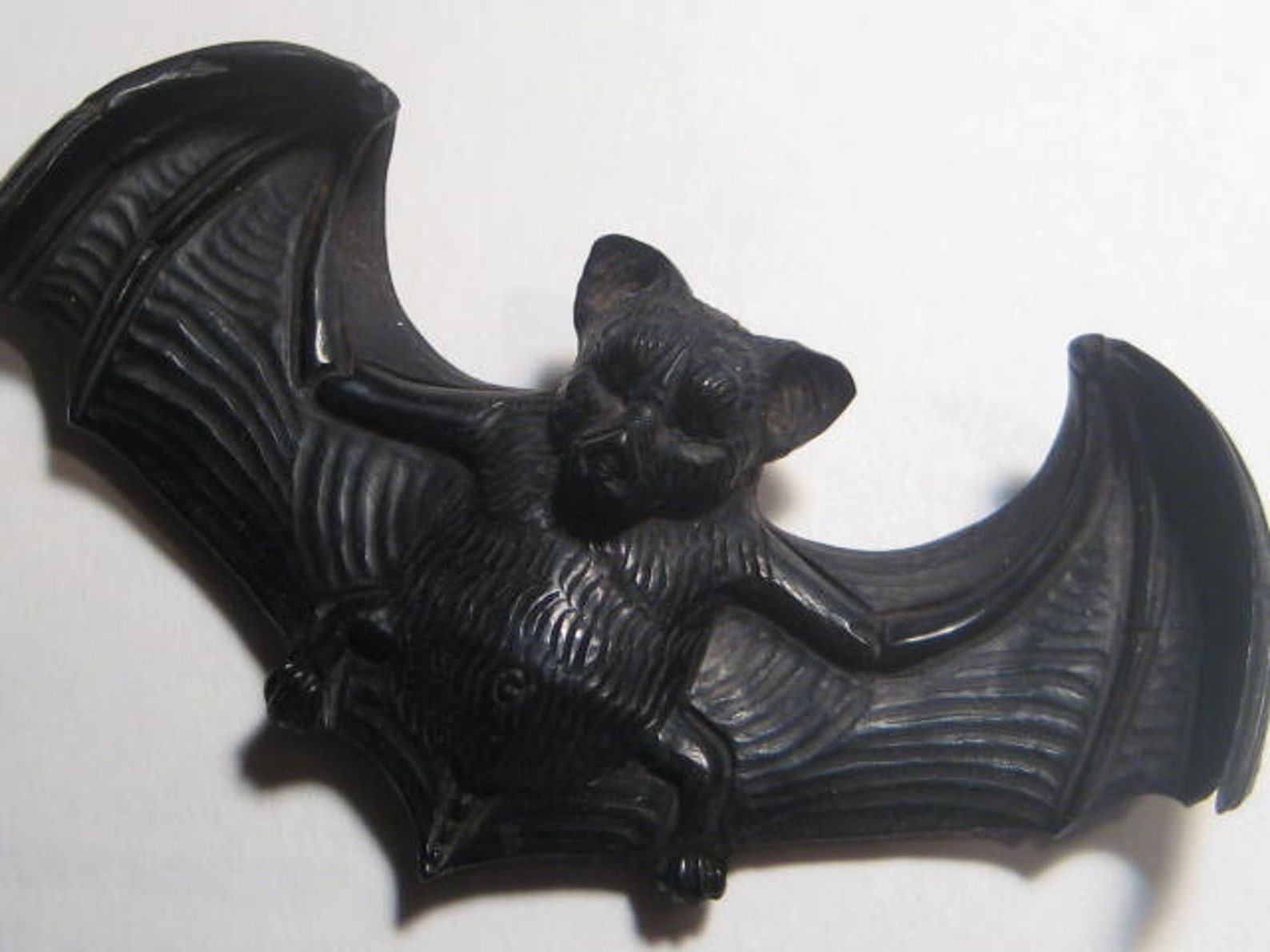 Carved Jet Bat Bead ........nicely Fully Carved .... Both - Etsy Canada