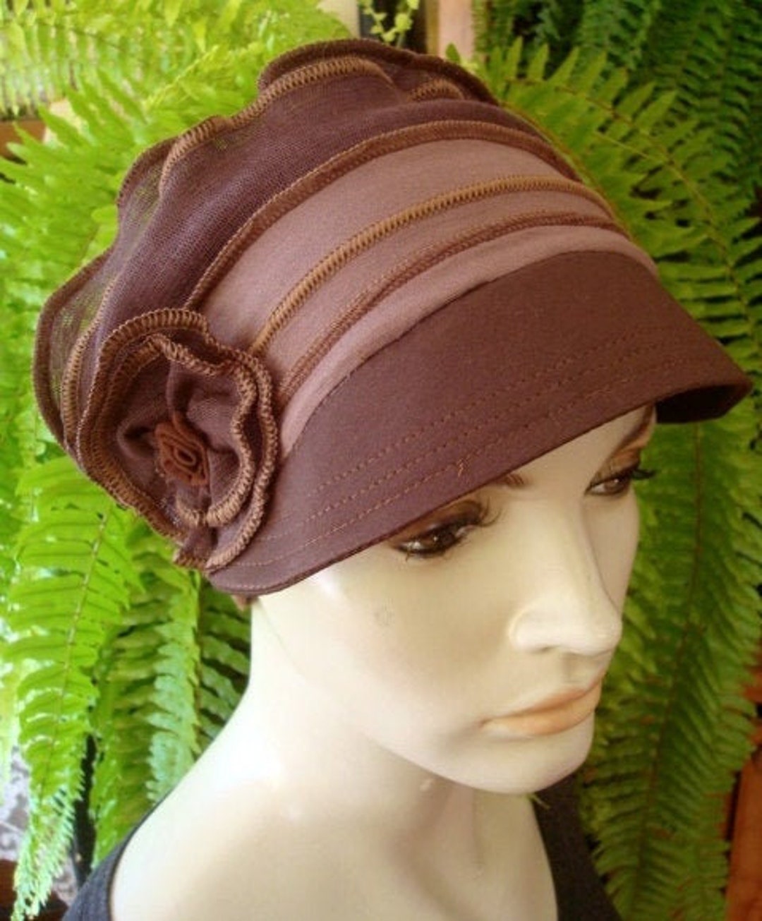 Chemo Cap Chemo Peak Cap Newsboy Hat Chemo Headwear Chemo Soft Hat ...