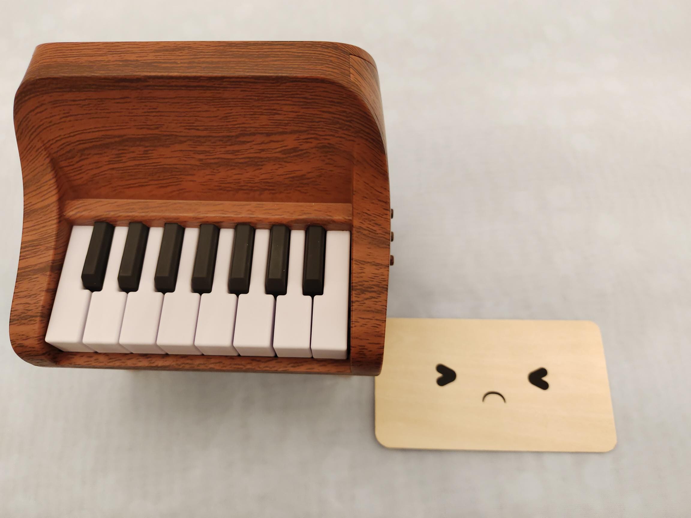 Mini Playable Piano, Personalized Portable Piano, Office Desk Decor ...