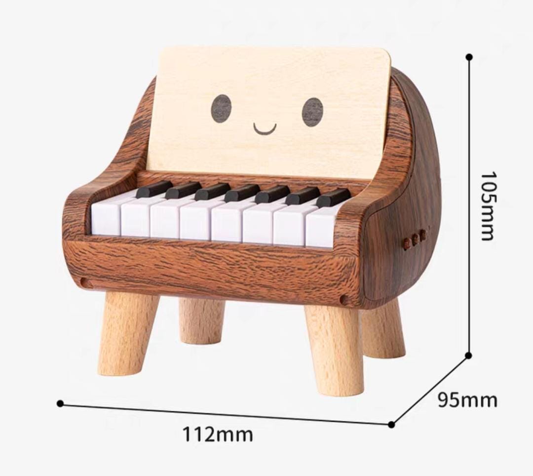 Mini Playable Piano, Personalized Portable Piano, Office Desk Decor ...