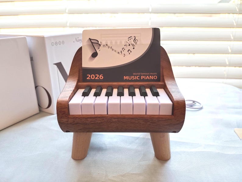 Mini Playable Piano, Personalized Portable Piano, Office Desk Decor ...