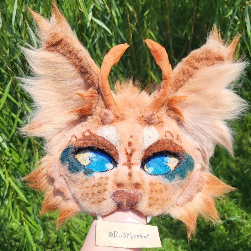 Therian Mask Coyote - Etsy