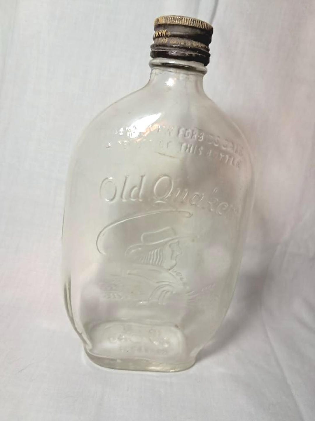 Vintage Old Quaker Jar - Etsy