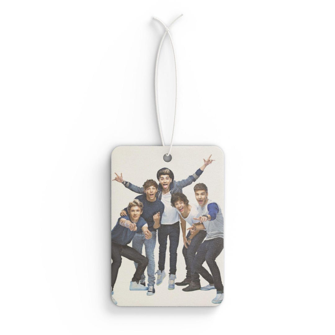 One Direction Car Air Freshener - Fun and Vibrant Scented Decor for ...