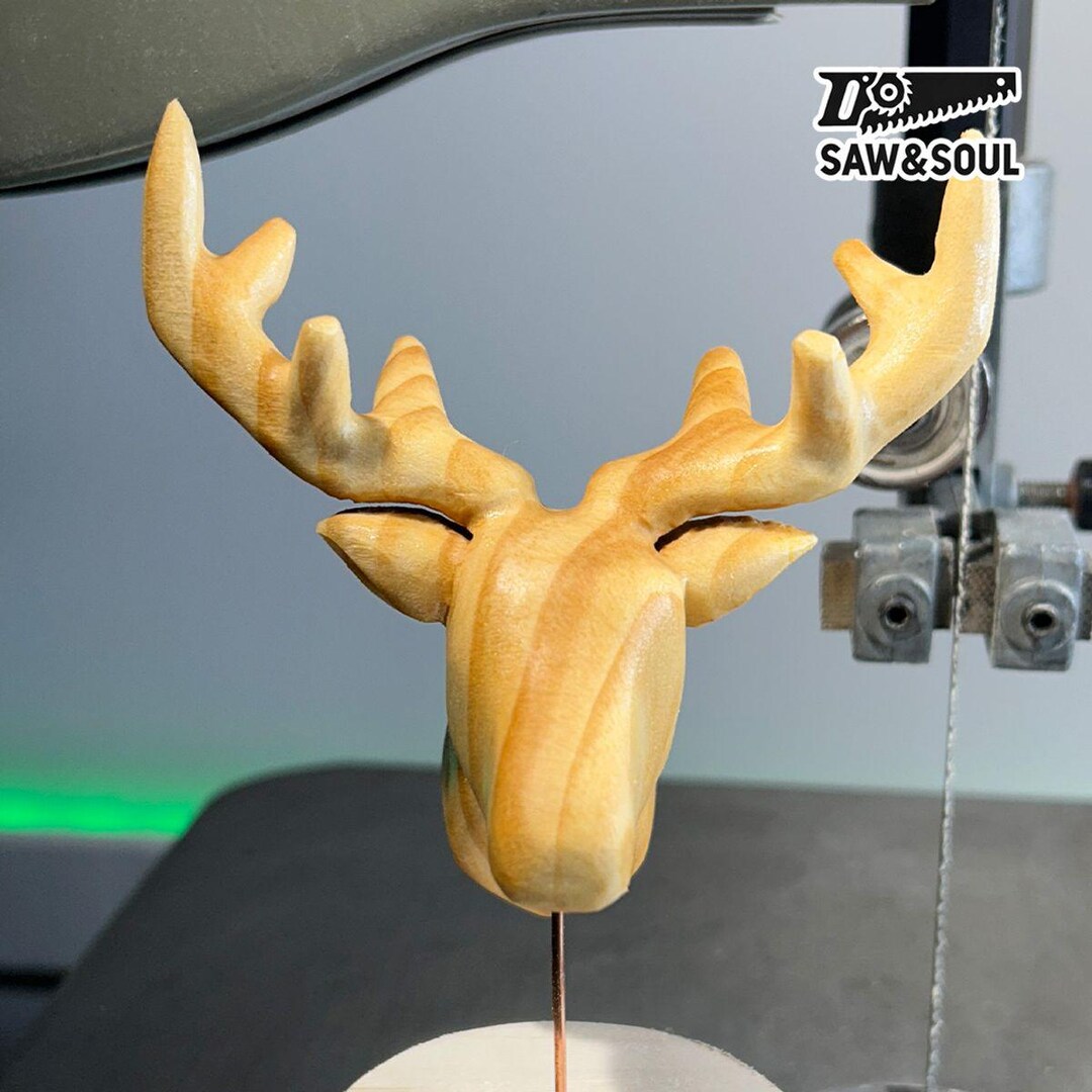 SL2065 Deer Head Plan--pdf File - Etsy