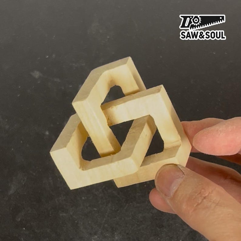 SL2081 Bandsaw Wooden Puzzle Plan--pdf File - Etsy