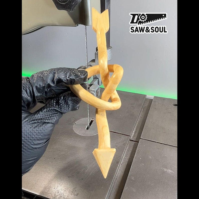SL2038 Bandsaw Knot of Love Plan--pdf File - Etsy