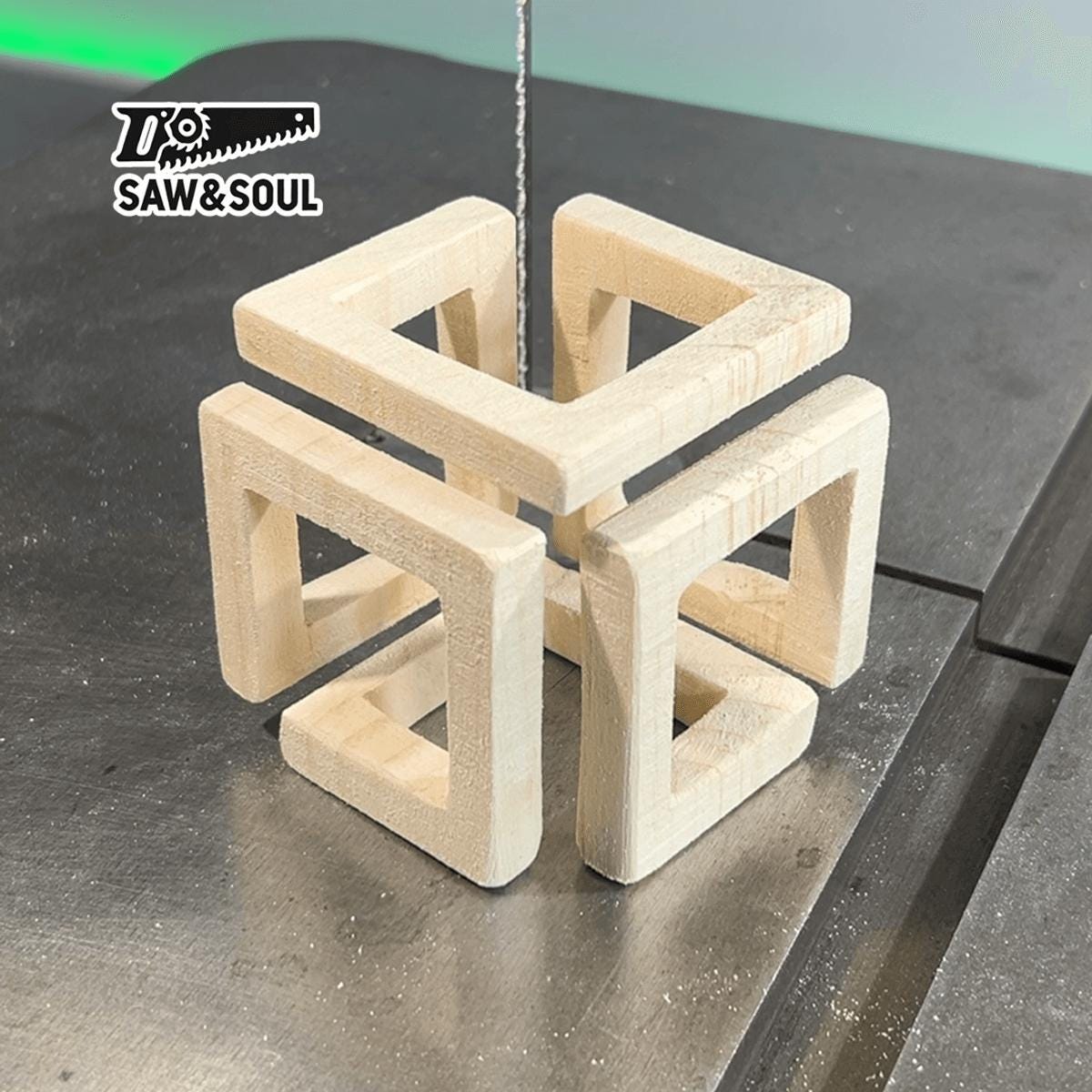 SL2025 Bandsaw Endless Cube Plan--pdf File - Etsy