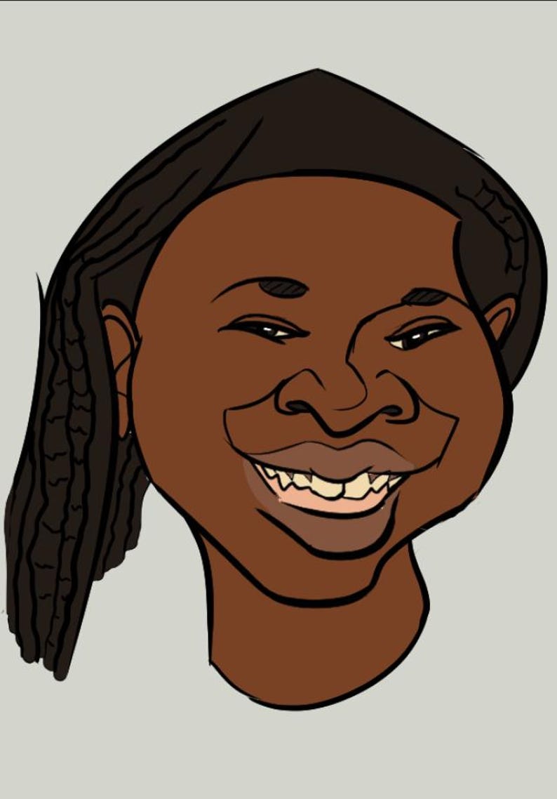 Caricatures: Cartoon Style. Simple Custom Portraits, Digital Art ...