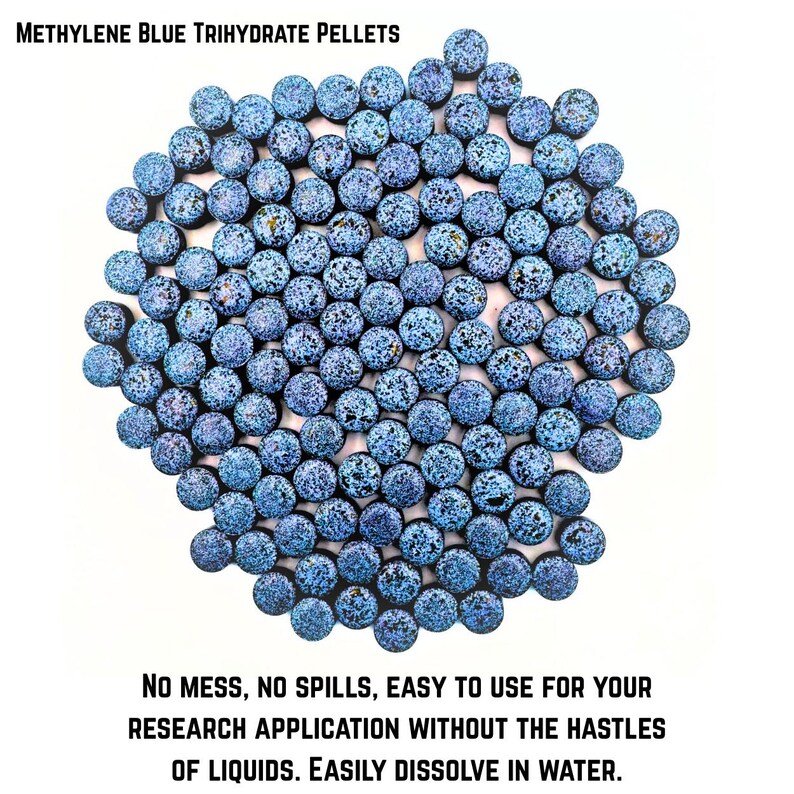 Methylene Blue (3 Bottles), Highest Quality, 99% Purity. USP Grade, 30 ...