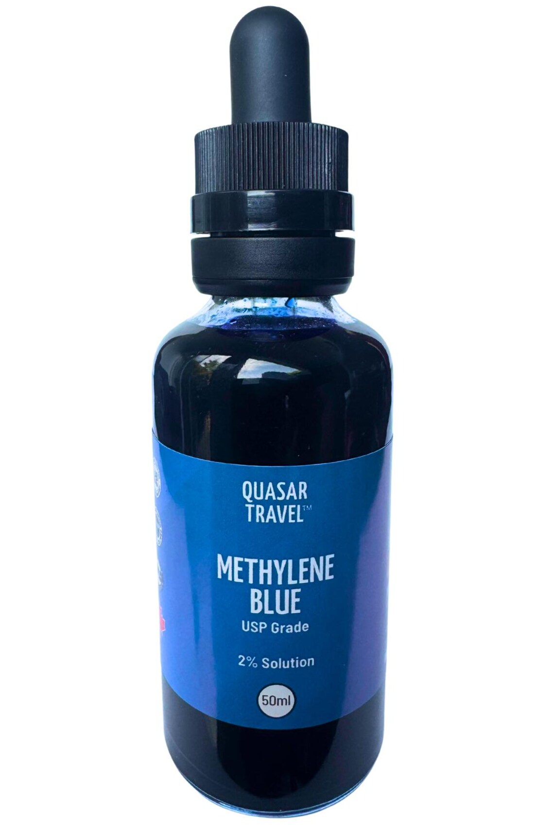 Methylene Blue 2% Concentrate, 50ml Glass Dropper, Ultra High Quality ...