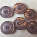 Medium Lilac Sewing Buttons 19 Mm 3/4 Inch Sewing Buttons, 6 Vintage ...