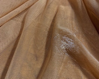 Navy Stretch Power Mesh Fabric by the Yard Power Mesh Soft Sheer Drape ...