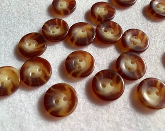 Large Buttons Brown/tan Plastic Sewing Buttons 1 1/8 Sewing - Etsy