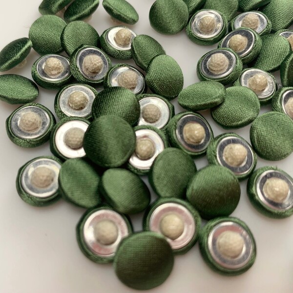 Dark Green Button - Etsy