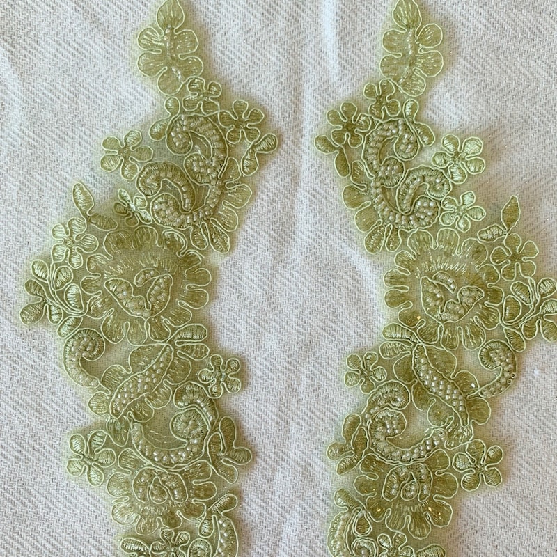 Green Fabric Trim - Etsy