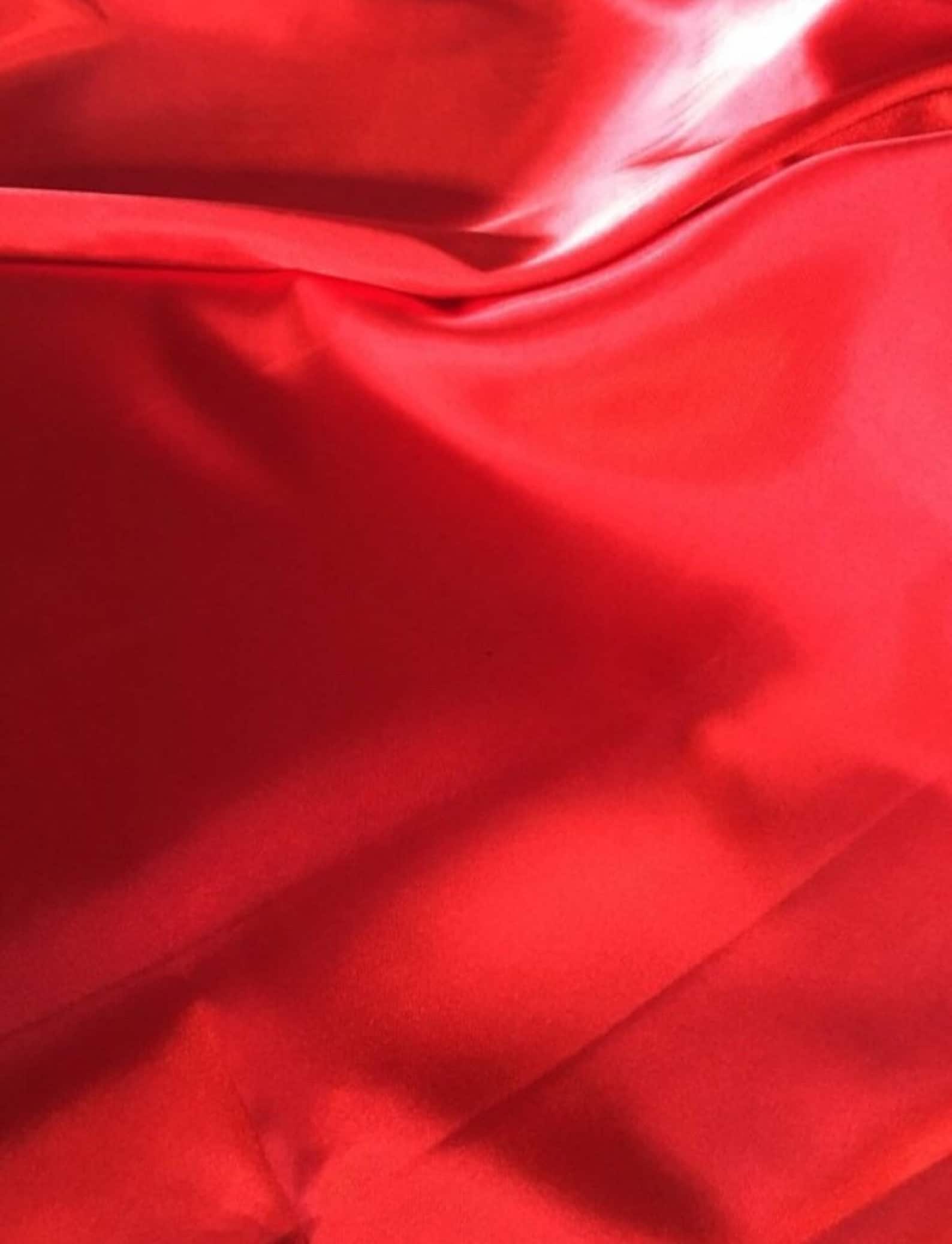 Red Stretch Satin Polyester Spandex Satin Fabric Shiny - Etsy