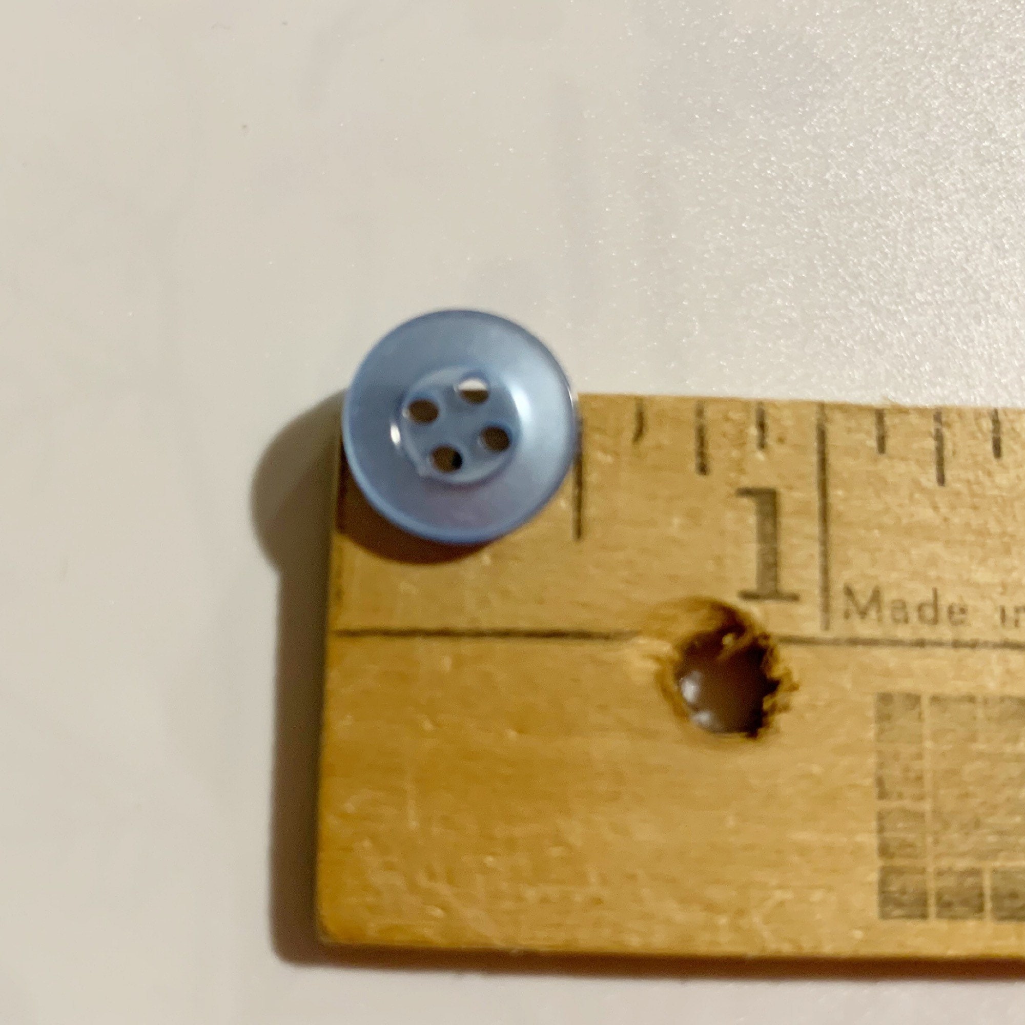 Small Blue Buttons 14 Mm 1/2 Inch Sewing Buttons, 12 Vintage, Sew ...