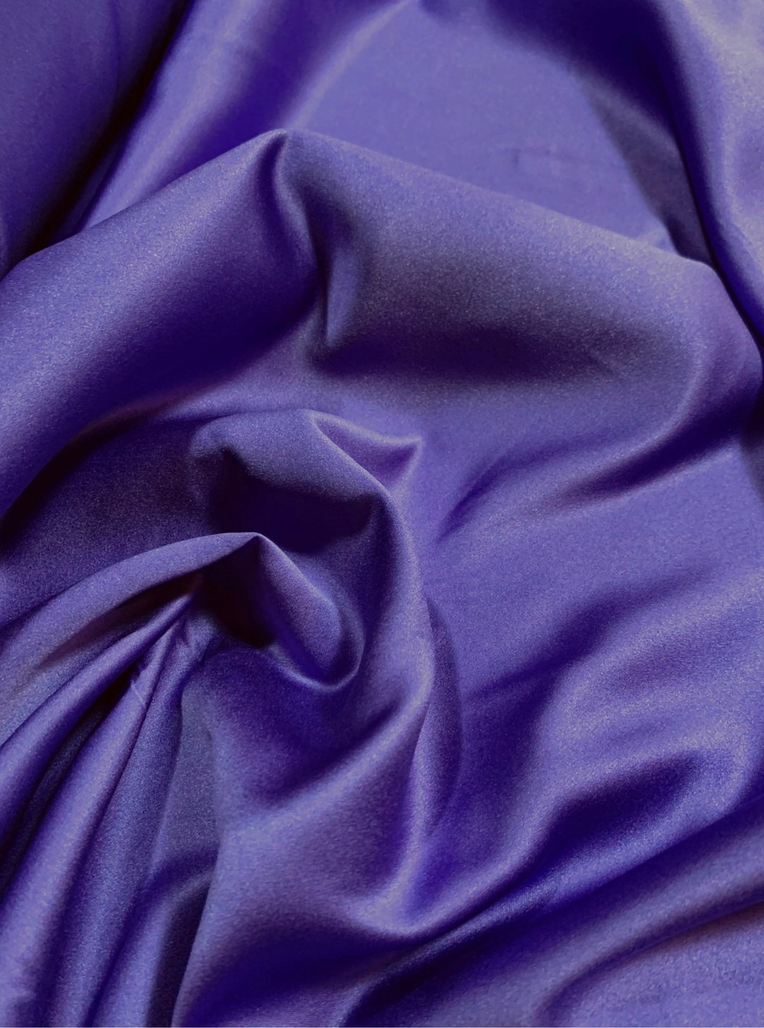 Ultra Purple Satin, Bridal Fabric, Satin Lamour Ultra Purple Lamour ...
