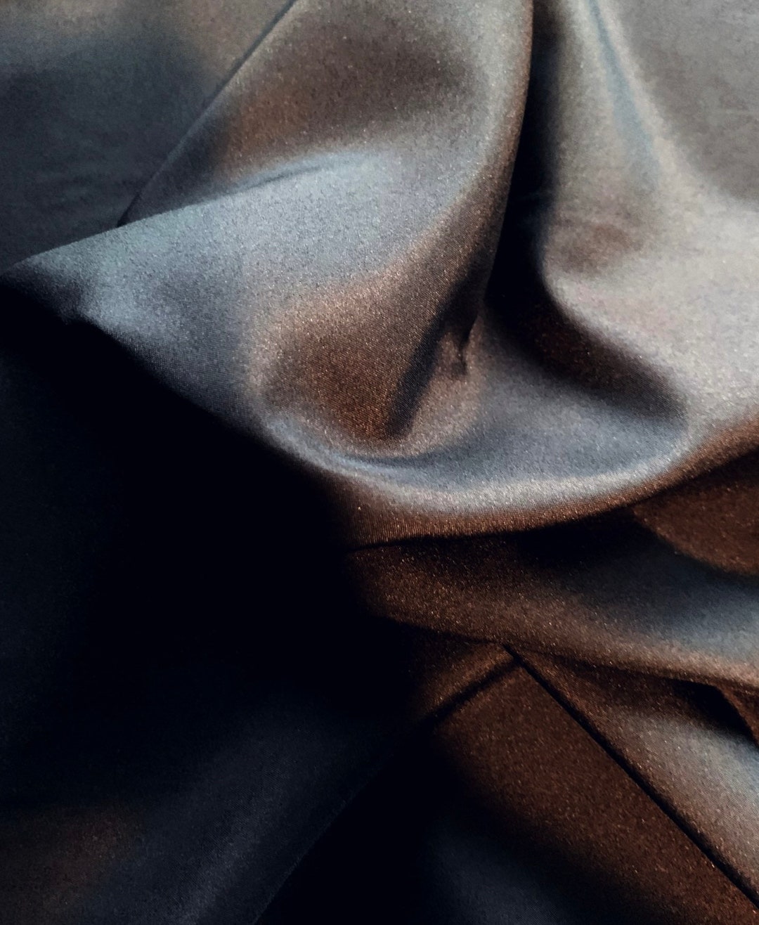 Black Lining Pongee Lining 60" by the Yard Light Weight Lining Dress ...