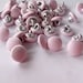 Bridal Buttons Satin Covered by the Dozen Color BLUSH/ROSE Covered ...