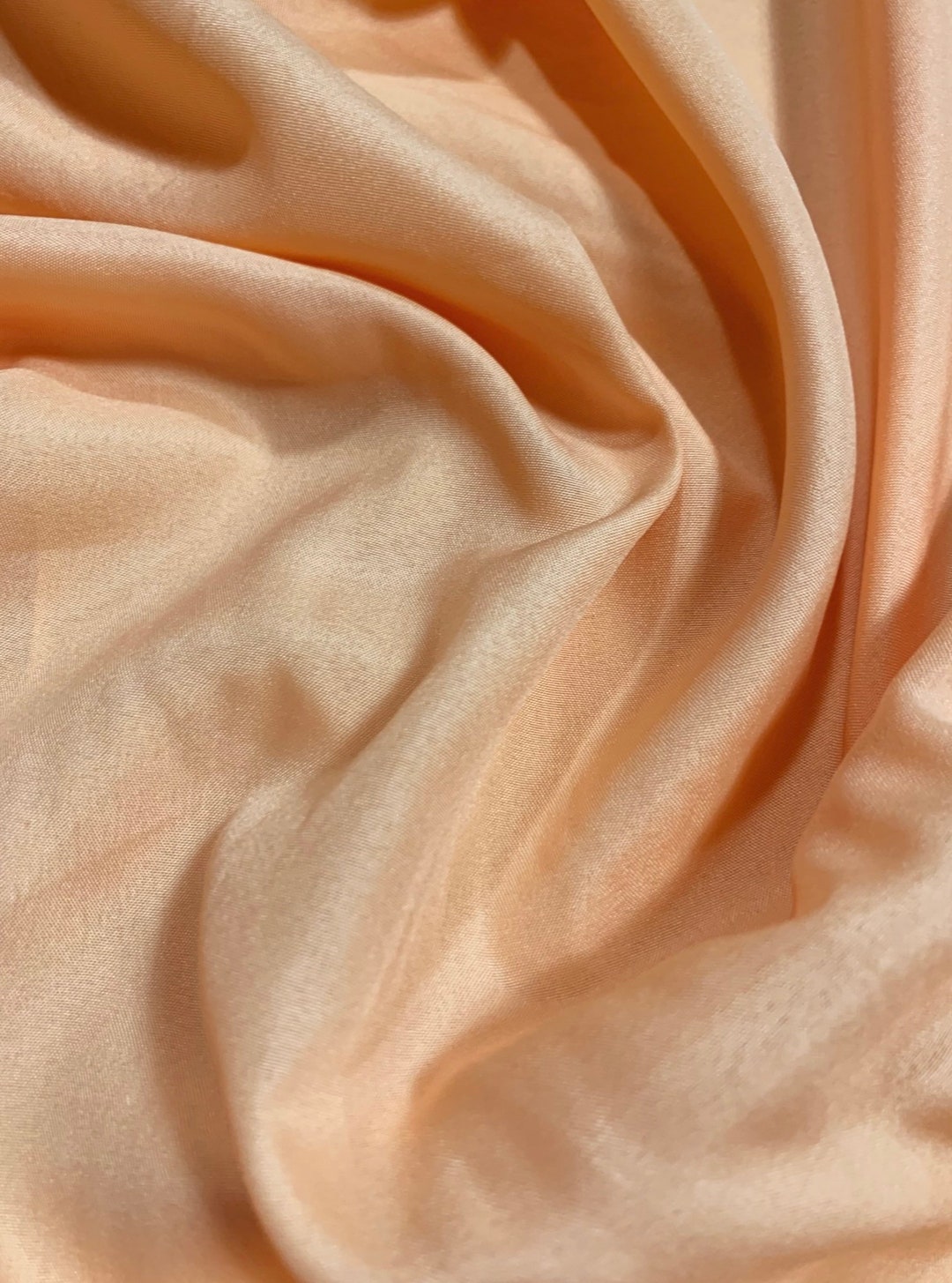 Peach Lining Pongee Lining 60" by the Yard Light Weight Lining Dress ...