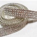 Clear Rhinestone Trims 3/4" 4 Row Crystal Trims Bridal Rhinestone Trim ...