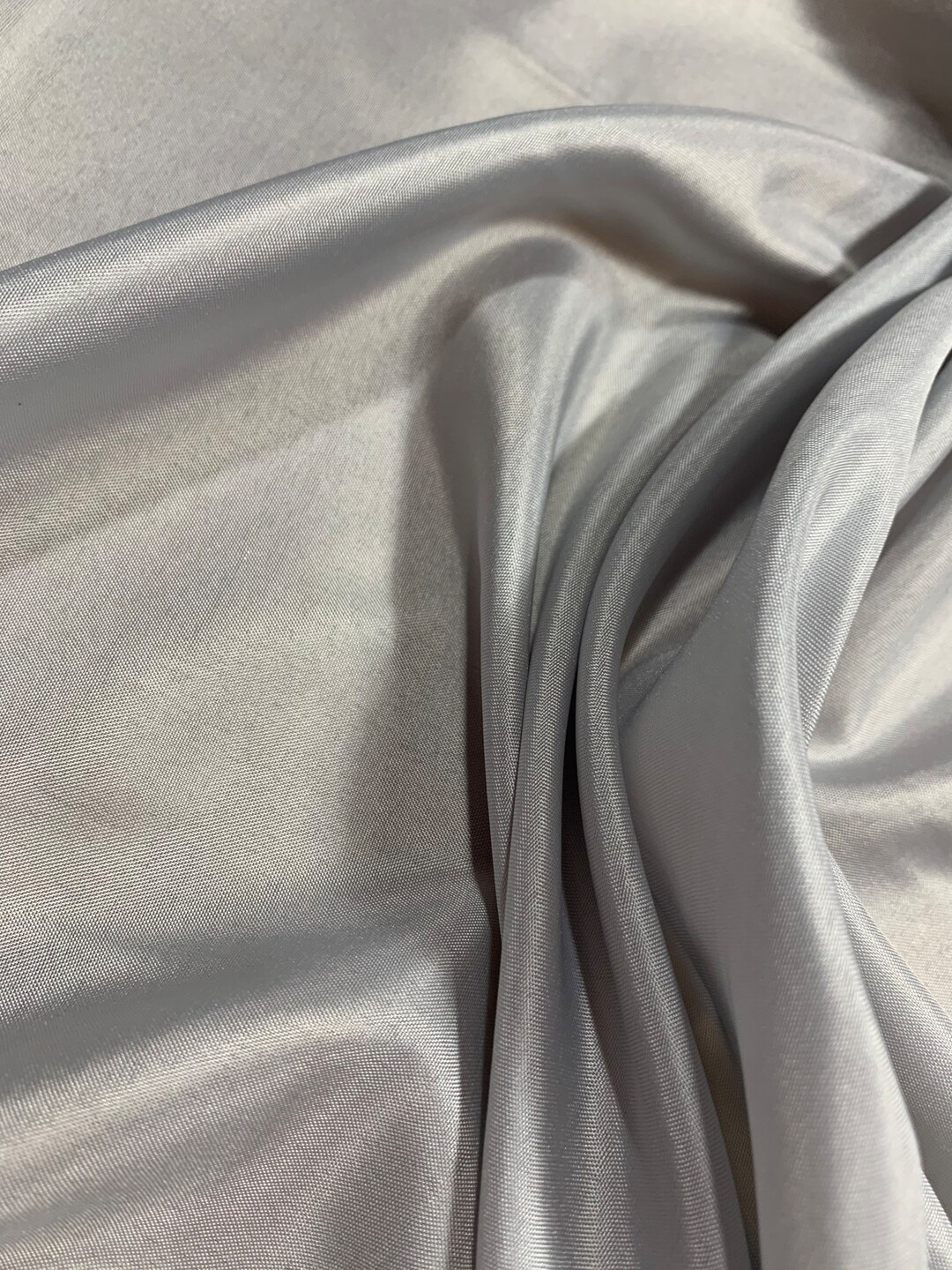 Light Grey Lining Pongee Lining 60" by the Yard Light Weight Lining ...