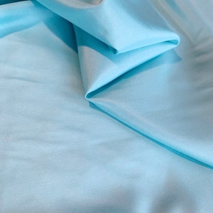 Light Blue Lining Pongee Lining 60" by the Yard Light Weight Lining ...