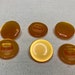 Medium Orange Buttons With Glistening Sheen Design 5/8” Sewing Buttons ...