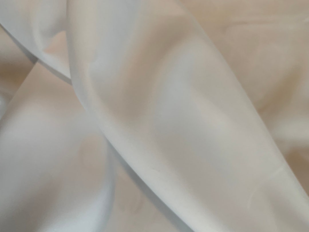 Ivory Lining Pongee Lining 60" by the Yard Light Weight Lining Dress ...