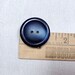 Medium Marbled Blue Sewing Buttons Plastic Sewing Buttons 1 - Etsy