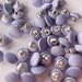 Bridal Buttons Satin Covered by the Dozen Color Lilac Purple Covered ...
