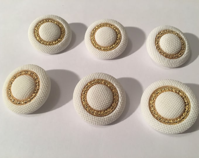Medium Button Antique Gold Buttons Almost Bronze Finish Plastic Sewing ...